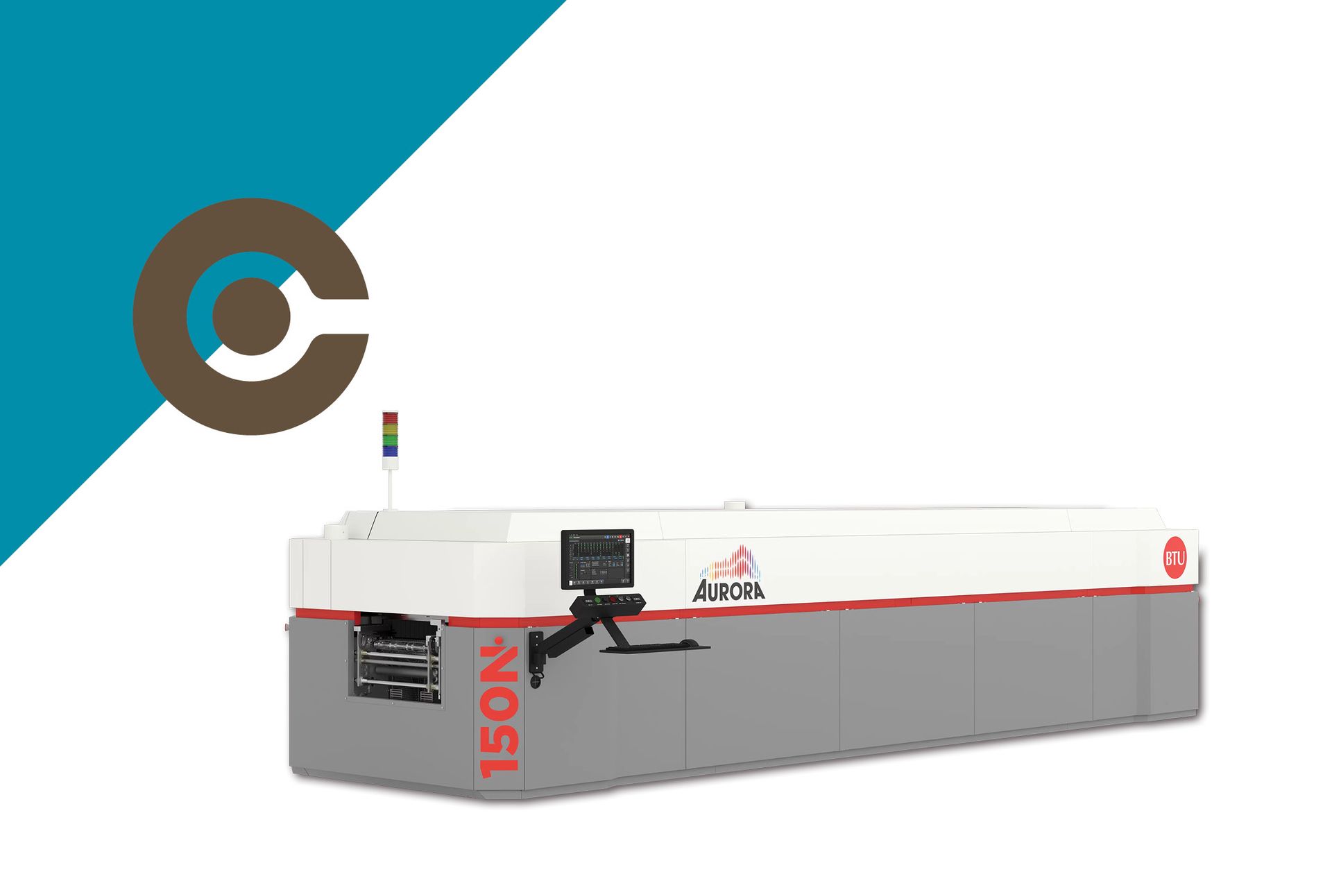 Aurora 150n 50 BTU reflow oven nitrogen reflow soldering
