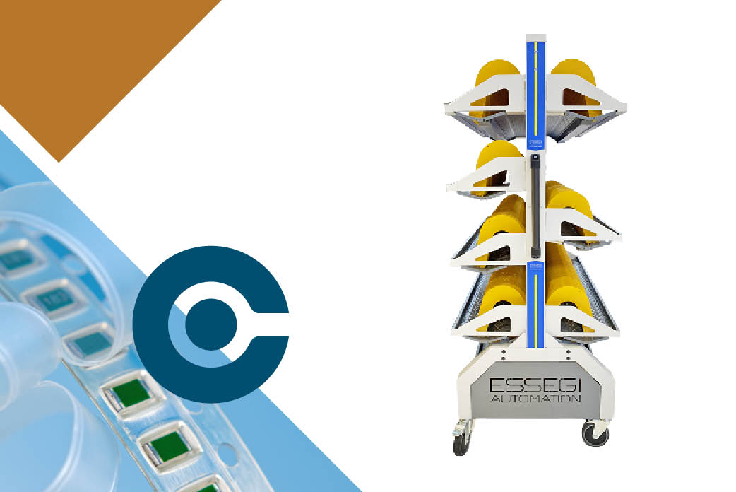 Streamline SMT workflow with SMD Smart Rack Mobile storage solutions