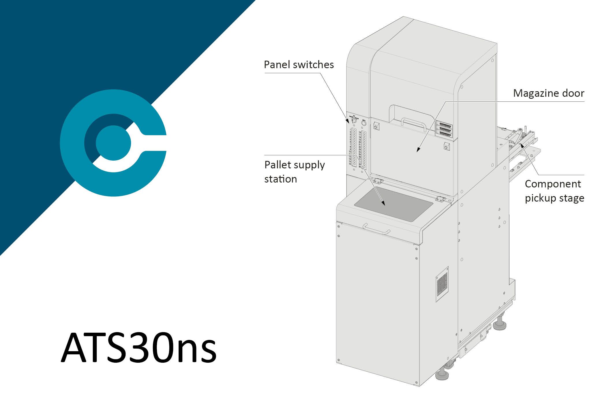YAMAHA ATS tray feeder | SMD tray feeders for YAMAHA SMT Pick & Place