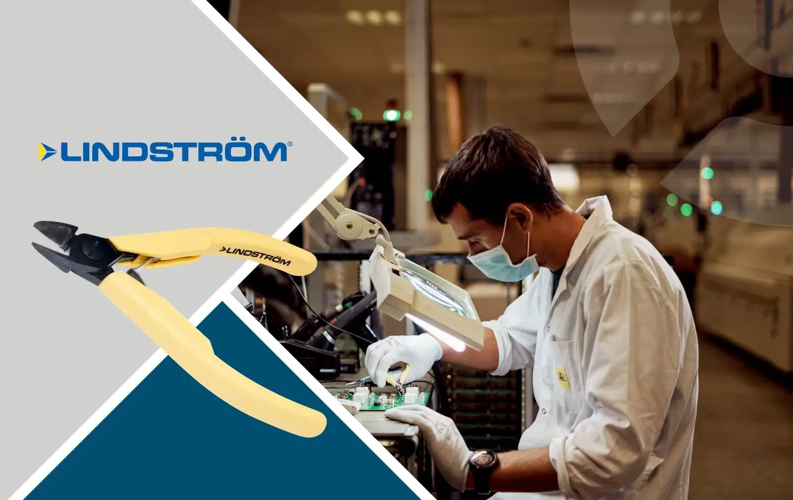 Lindström Ultra-Flush Cutters for PCB Assembly & High-Reliability SMT